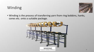 Winding machine | PPTX