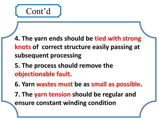 Winding machine 1 | PPTX