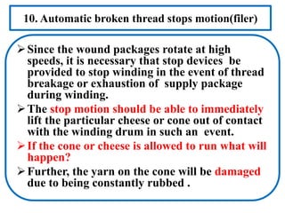 Winding machine 1 | PPTX