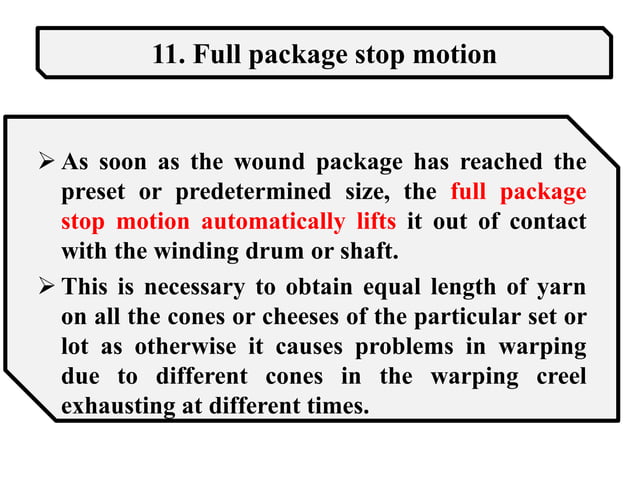 Winding machine 1 | PPTX