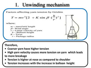 Winding machine 1 | PPTX