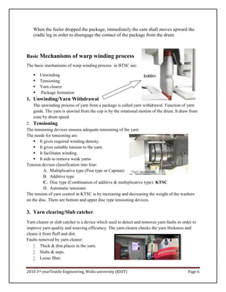 Winding process | PDF