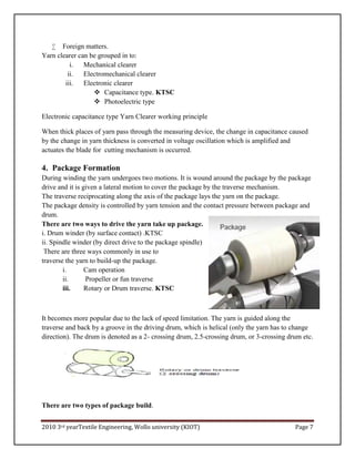 Winding process2010 | PDF