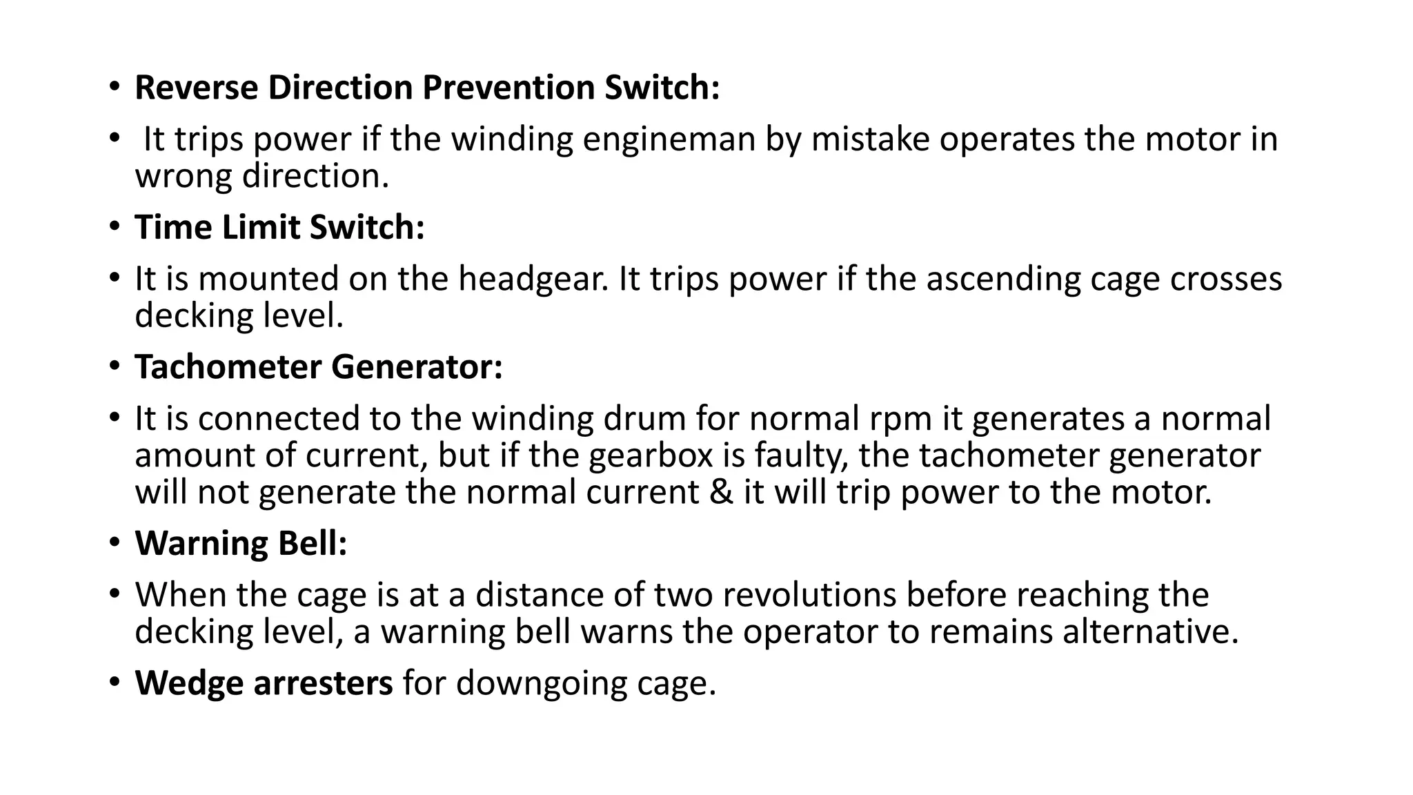 Openwinding system in mine machinery.pptx