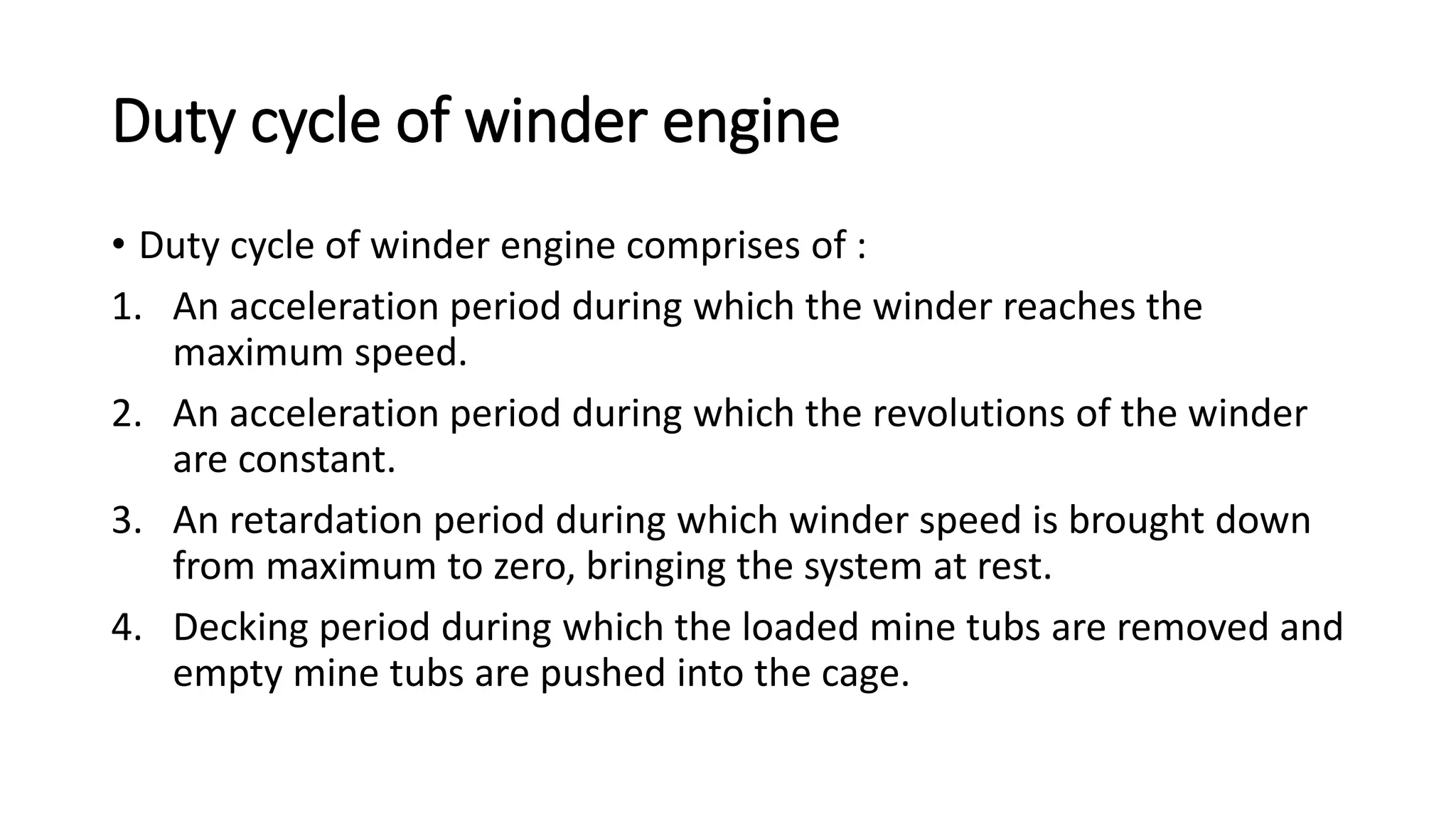 Openwinding system in mine machinery.pptx