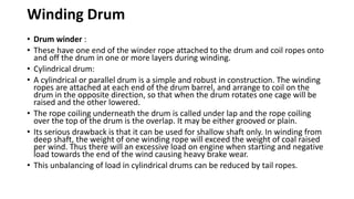 Openwinding system in mine machinery.pptx