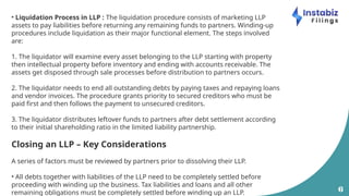 Understanding the LLP Winding Up Process | PPTX