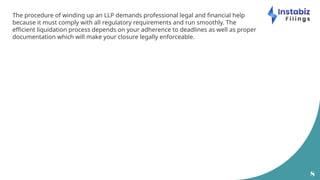 Understanding the LLP Winding Up Process | PPTX