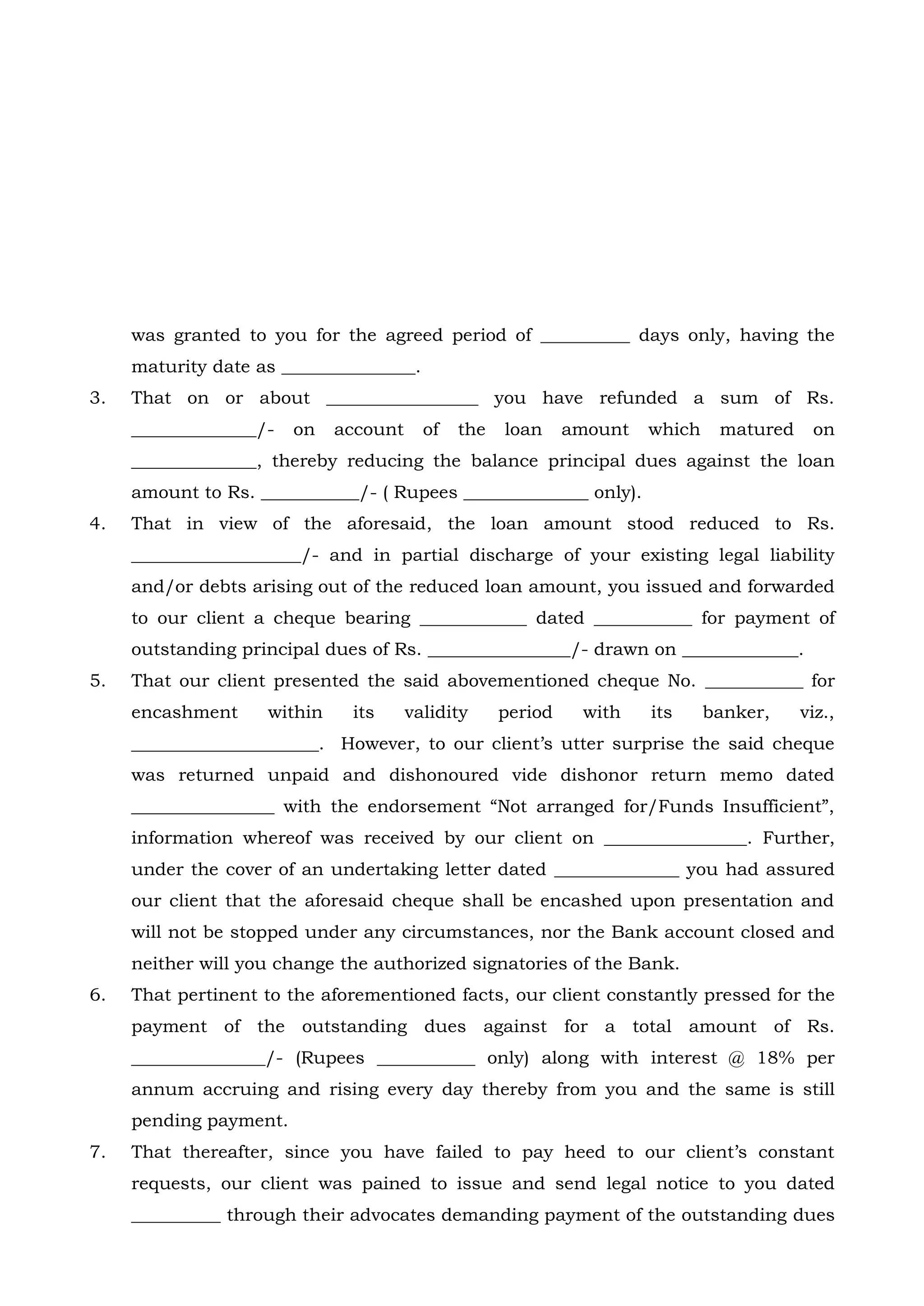 Winding up notice format | PDF