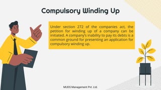 Winding Up of a Company - Muds Management | PDF