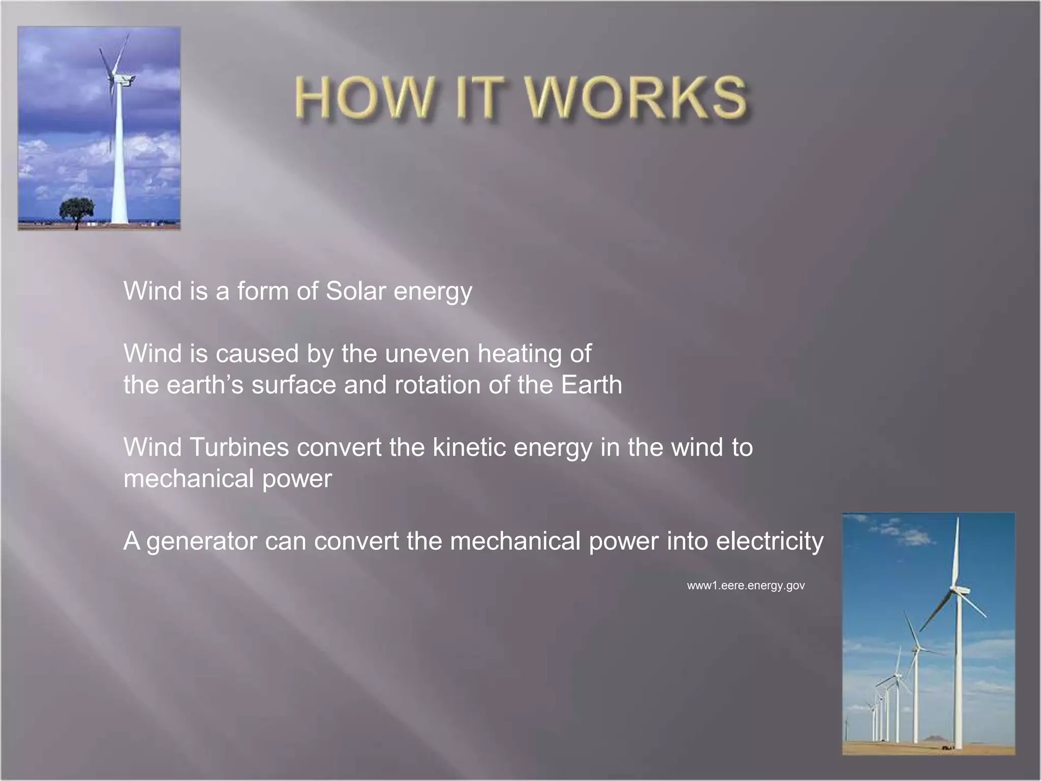 Wind energy ppt | PPT