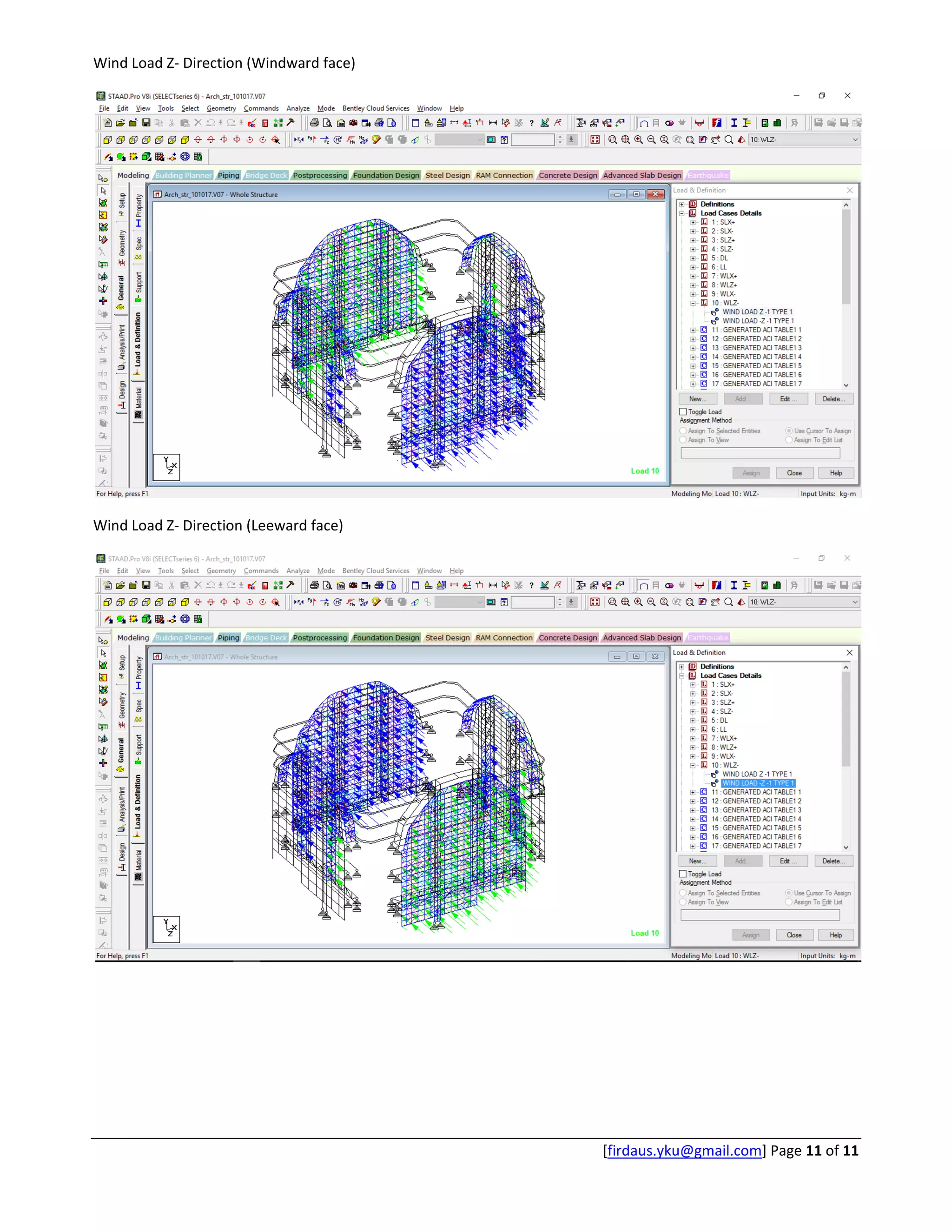 WIND LOAD DESIGN OF STEEL STRUCTURE ON ROOF TOP UNDER QCS 2014 CASE ...