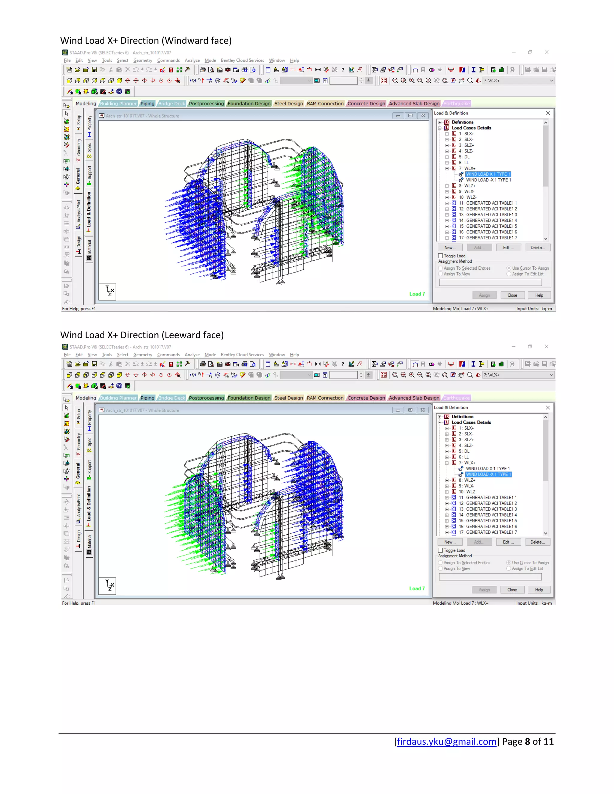 WIND LOAD DESIGN OF STEEL STRUCTURE ON ROOF TOP UNDER QCS 2014 CASE ...