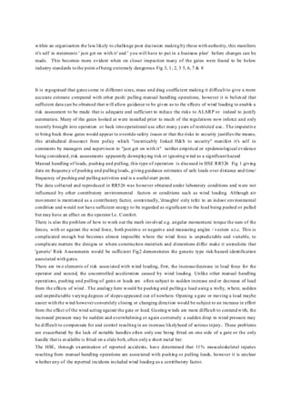 Wind loading on gates | PDF