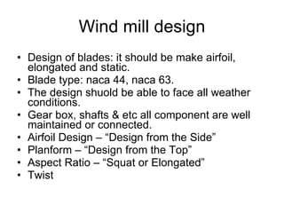 Wind Mill | PPT