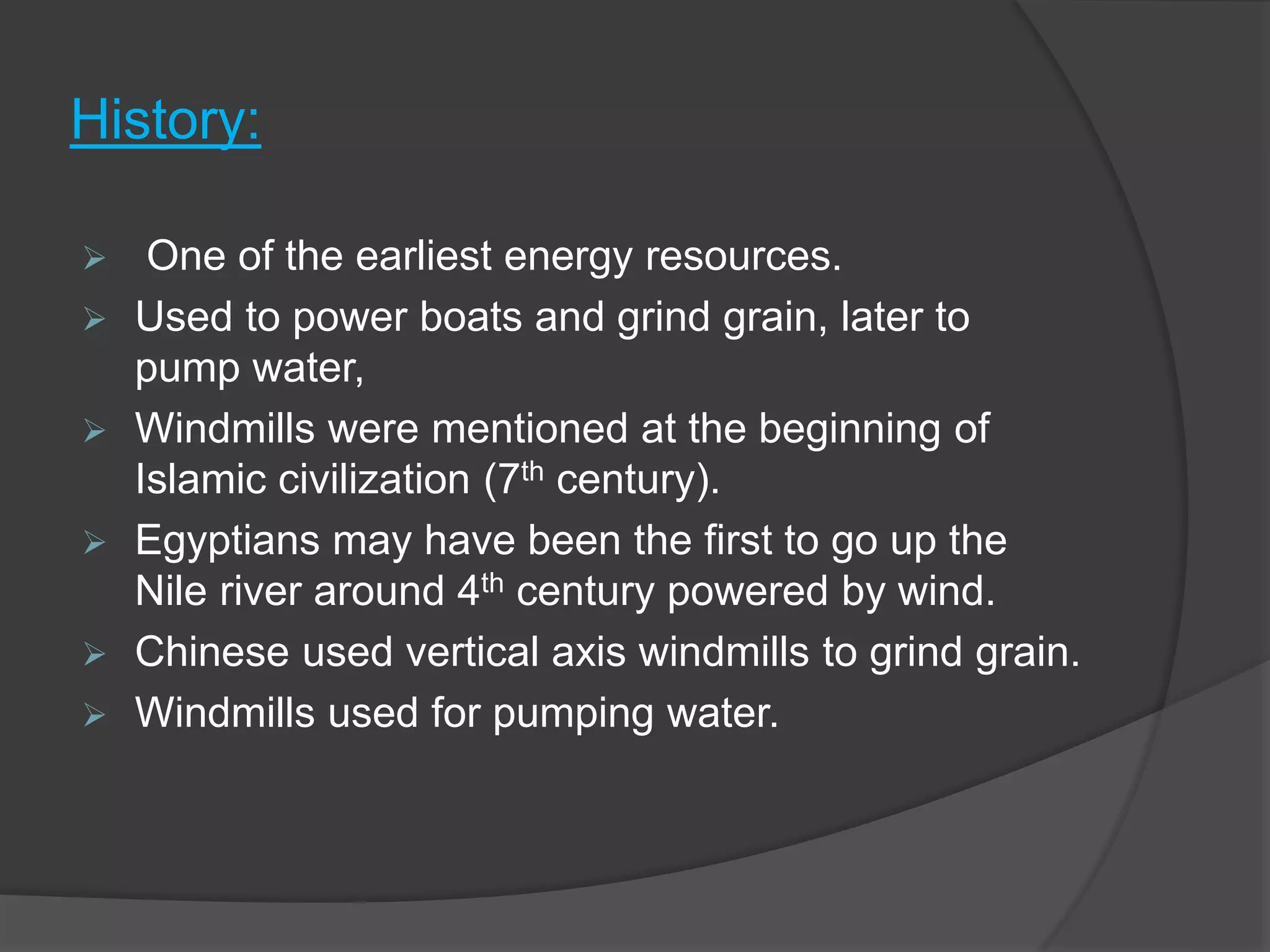 Windmill its parts and types | PPTX