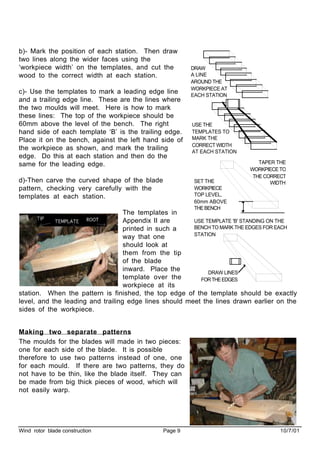 Windmill wind rotor blade construction | PDF
