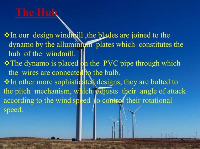 Windmill presentation | PPTX