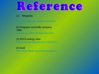 Windmills | PPT