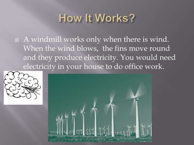 Windmills presentation | PPTX