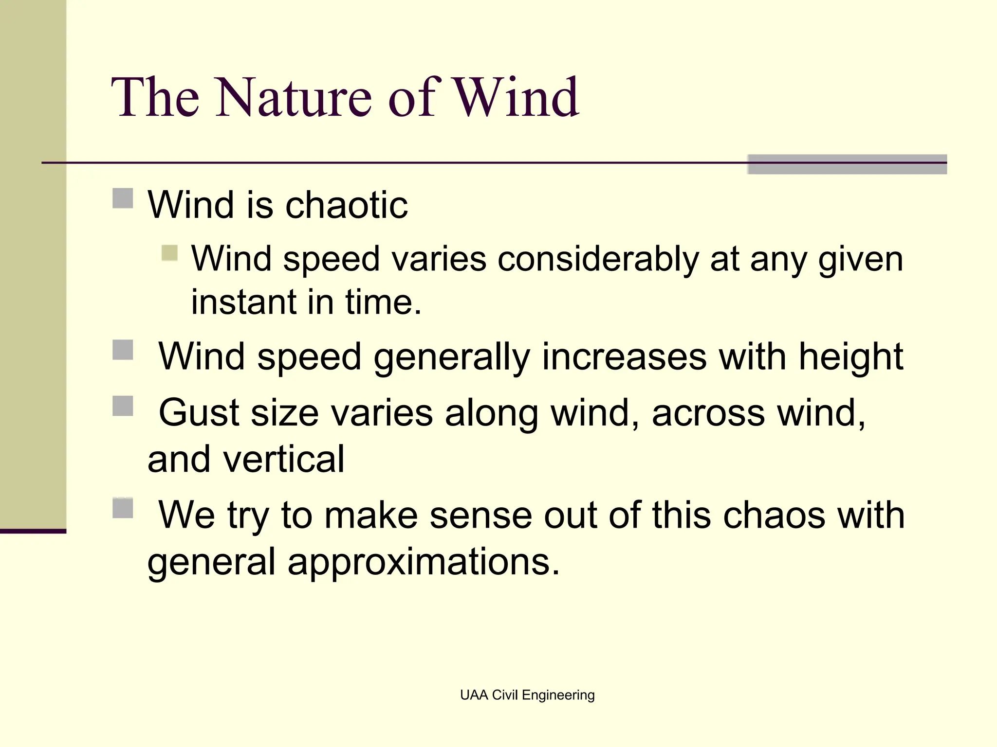 Wind_Nature, loads for calculating the forces | PPT