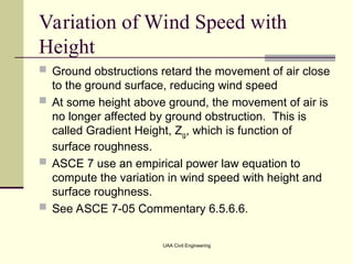 Wind_Nature, loads for calculating the forces | PPT