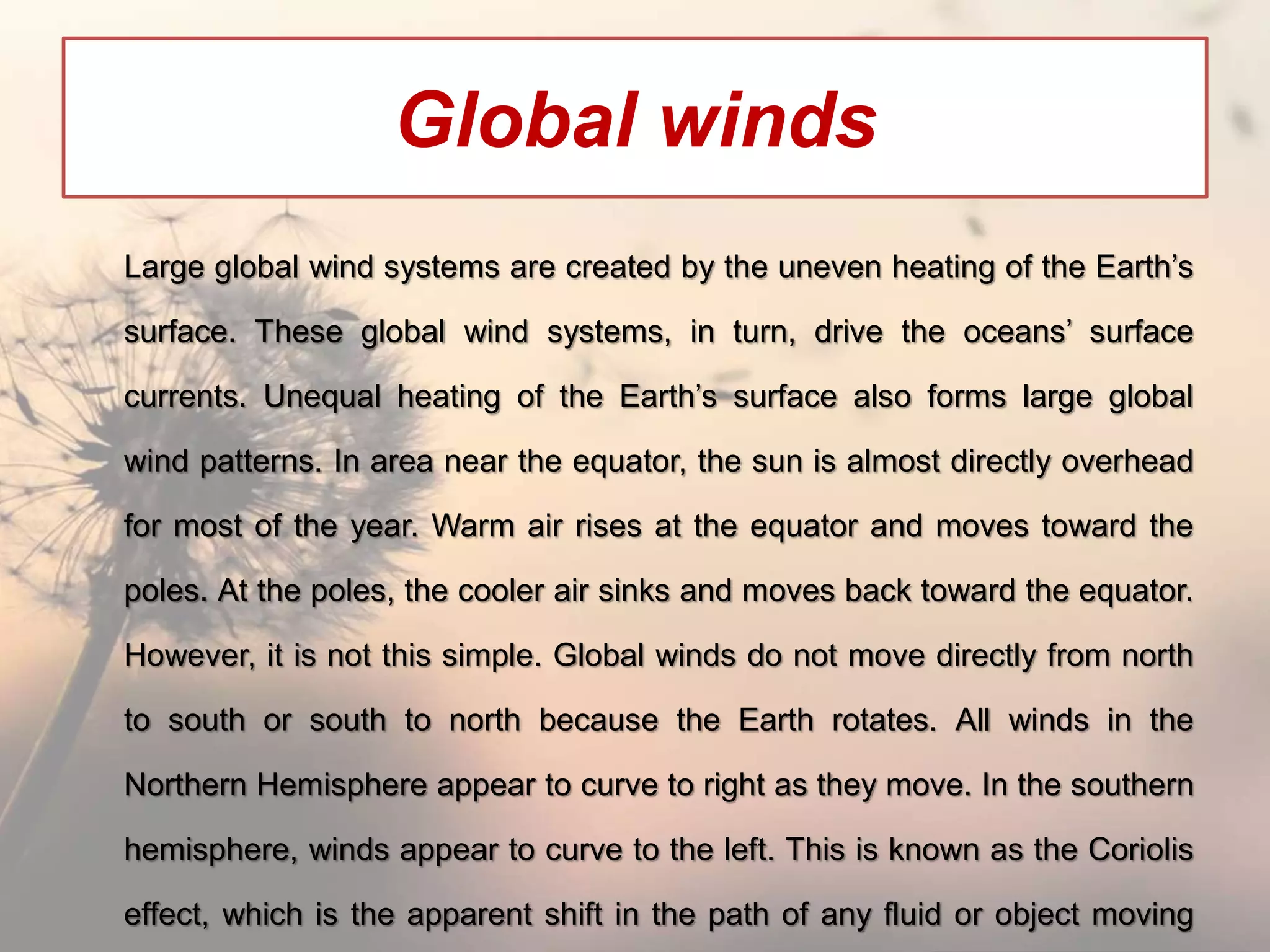 Wind types by Group 2 | PPTX | Weather | Science