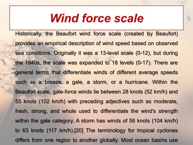 Wind types by Group 2 | PPTX | Weather | Science