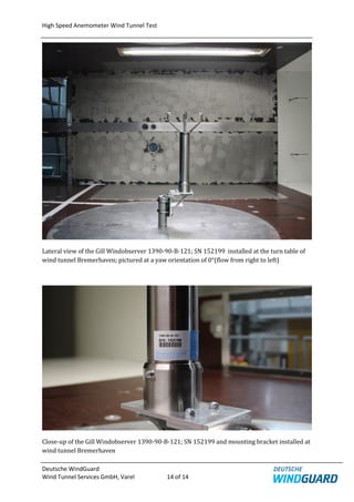 Wind observer 90 windguard test report | PDF