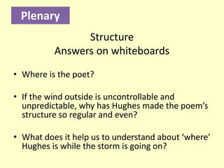 Wind ofsted type lesson | PPTX