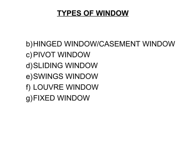 Window Topic 8 Ppt