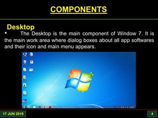 Window 7 component | PPTX