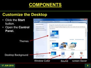 Window 7 component | PPTX