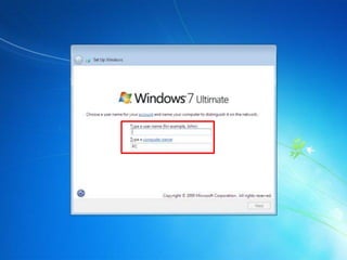 How To Install & Activate Windows 7 Professional 64 Or 32 Bit ... | PPT