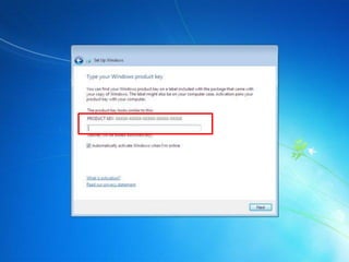 How To Install & Activate Windows 7 Professional 64 Or 32 Bit ... | PPT
