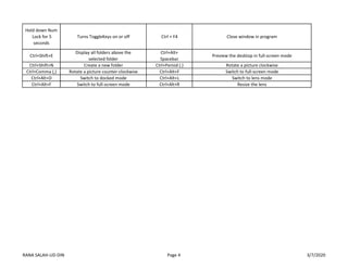 Window 7 shortcut | PPT
