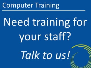 Computer Training | PPT