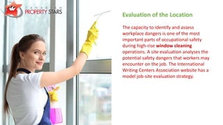Window cleaning site assessment for safety measures | PPTX
