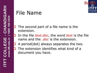 ITFT - Window explorer | PDF
