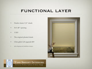 Layers of Custom Window Fashions | PPT