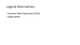 Window functions with SQL Server 2016 | PDF