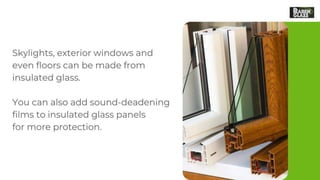 Window Glass 6 Common Types | PPTX