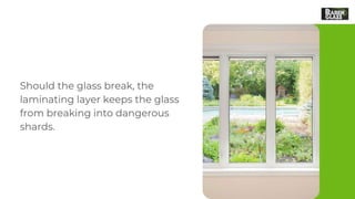 Window Glass 6 Common Types | PPTX