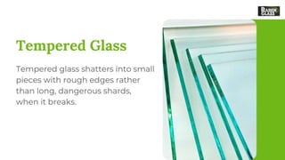 Window Glass 6 Common Types | PPTX