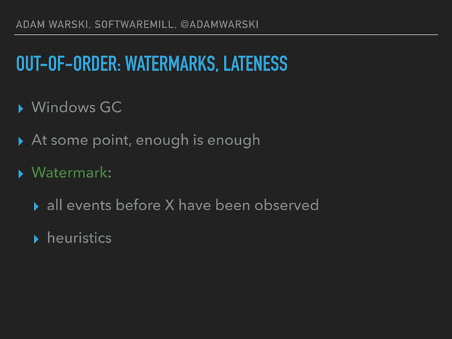 Windowing data in big data streams | PPT