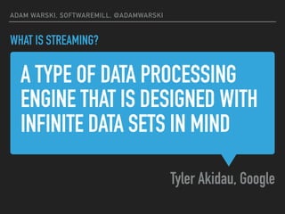 Windowing data in big data streams | PDF