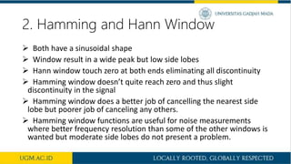Windowing for vibration analysis | PPTX