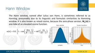 Windowing for vibration analysis | PPTX