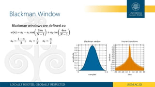 Windowing for vibration analysis | PPTX