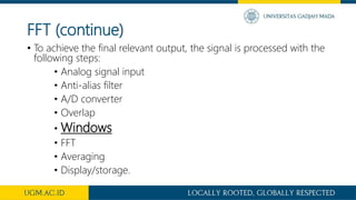 Windowing (signal processing) | PPTX | Computing | Technology & Computing
